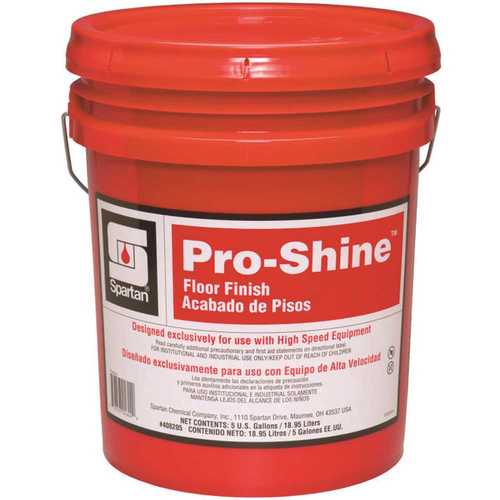 Spartan Chemical Co. 408205 Pro-Shine 5 Gallon Floor Finish