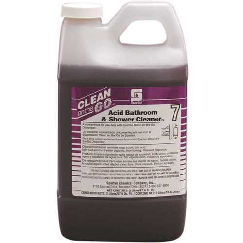SPARTAN CHEMICAL COMPANY 472402 2 Liter Citrus Scent Acid Bathroom ...
