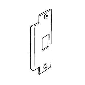 Schlage Commercial 10087606 ASA Strike with Dust Box Satin Brass Finish