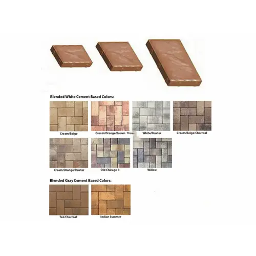 FLAGSTONE PAVERS LLC 44030060105 3 Piece 30mm Castlerock Iii Paver ...