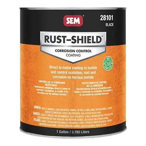 Rust Shield 28101 2800 Rust Shield Coating, 1 gal, Black, 250 sq ft ...