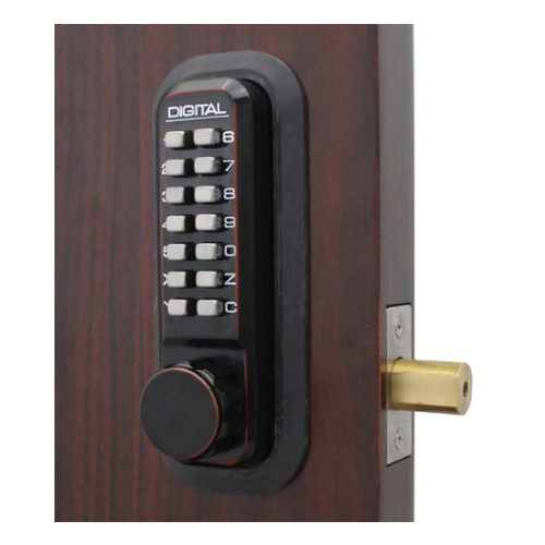 Lockey 2210DCKO-OB Mechanical Keyless Combination Deadbolt Lock Double ...