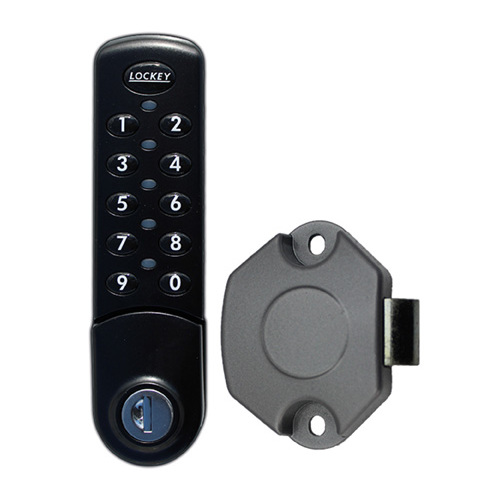 Lockey EC780w-SlamLatch-BR Digital Electronic Cabinet Lock With Slam ...
