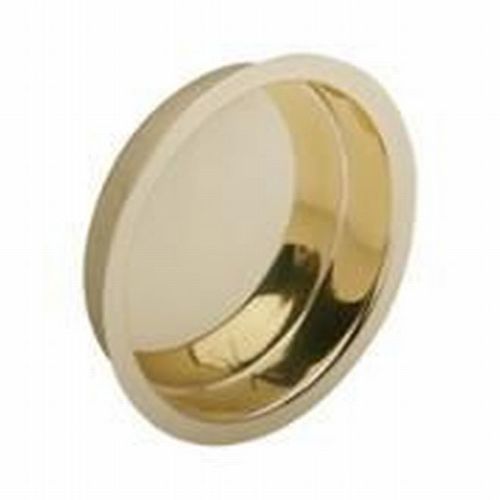 IVES 221B3 221 Flush Pull - Large Circle, Bright Polished Brass