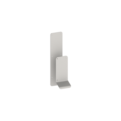 Hager 088047 122L Beveled Security Push and Pull Plate Set, Satin ...