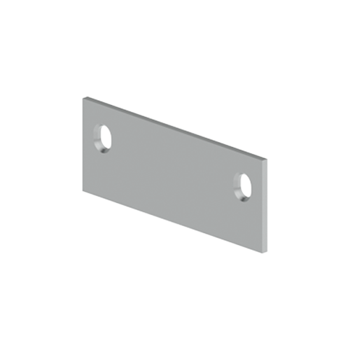 Hager 023334 336E 1-3/4" x 4-1/2" Door Edge Filler Plate, Prime Coat Finish