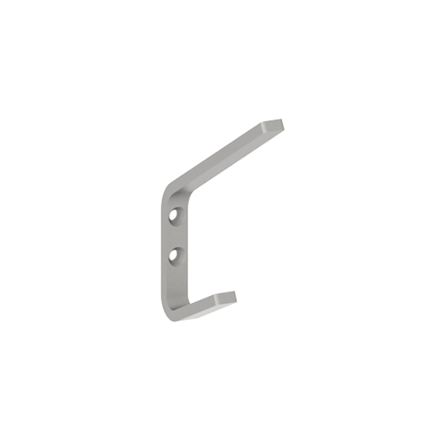Hager 022327 940P Double Coat Hook Satin Chrome Finish
