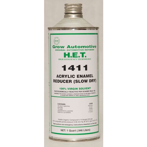 Grow Automotive 1411-04 ENAMEL REDUCER SLOW DRY