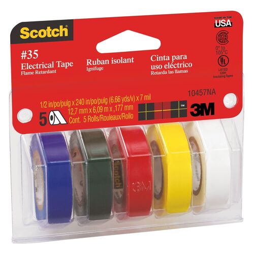 3M 59073 (8) VINYL COLOR CODING ELECTRICAL TAPE