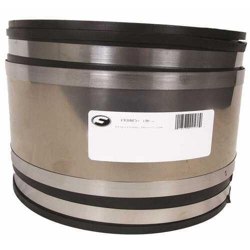 Fernco 109109 PVC FLEXIBLE COUPLING, 6X6 IN., CLAY X CAST IRON / PLASTIC