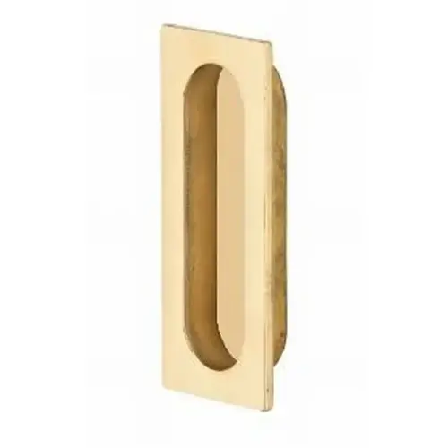 IVES 222B3 222 Flush Pull - Rectangle, Bright Polished Brass Buy Now
