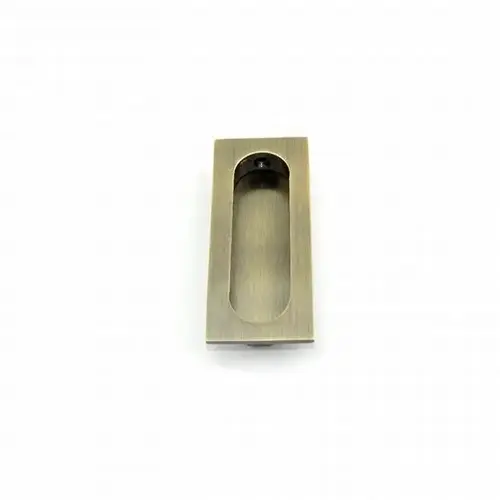 IVES 222B5 222 Flush Pull - Rectangle, Satin Brass Blackened Buy Now