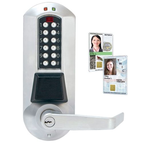 Simplex E5810XSWL626 Eplex Exit Trim Electronic Pushbutton Lock with ...