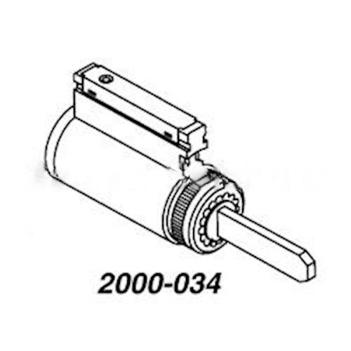 Corbin Russwin CR2000-034-6-67B1-626 CL3400/CL3600 Series Cylinder