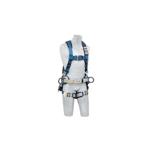 DBI-SALA 1102386 Blue Medium Vest-Style Shoulder, Back, Leg Padding ...