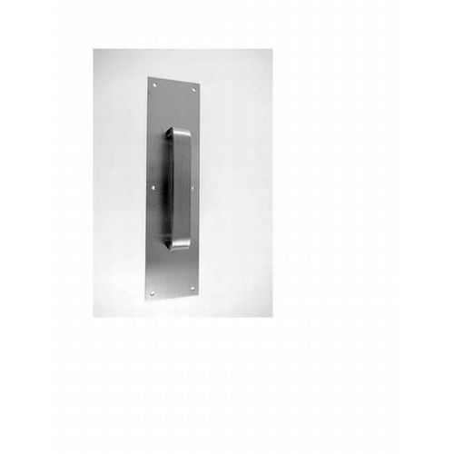 Don Jo 7130630 4" x 16" Pull Plate with 6" CTC Flat Pull Satin ...