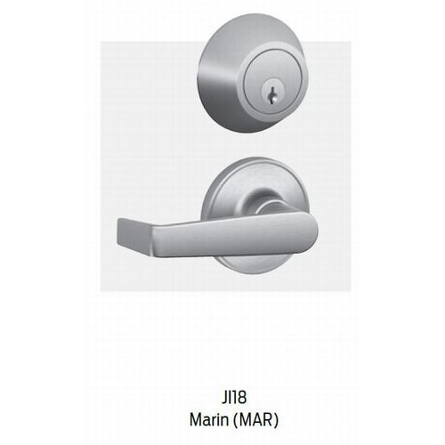 Schlage J Dexter Series JI18MAR630 Exterior Interconnected Lock Marin ...