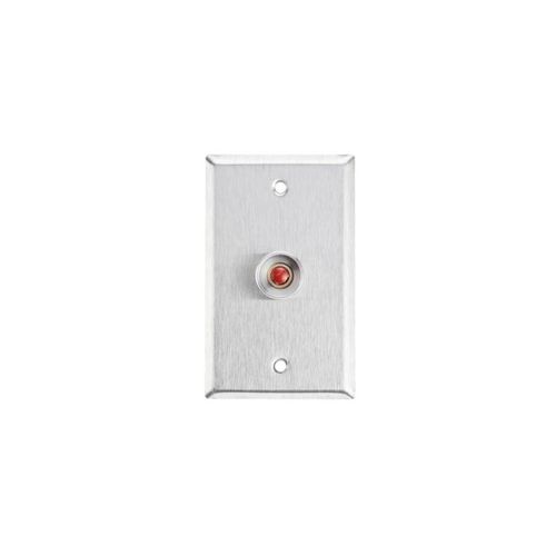Alarm Controls RP-26 Single Gang Normally Open Red Push Button Satin ...