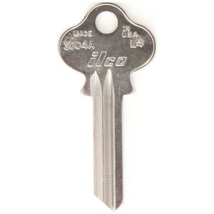 Kaba Ilco L4BR Taylor Lockwood L4 Key Blank Brass Finish