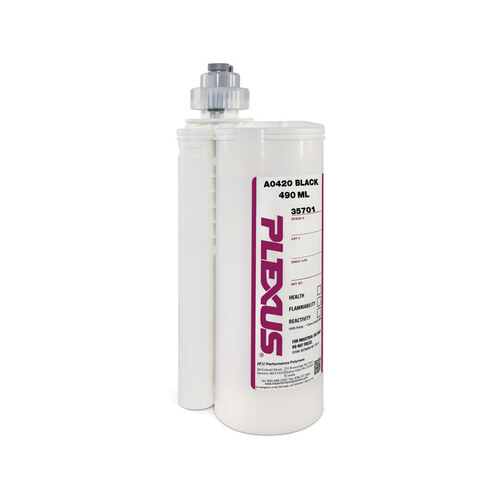 Plexus DEVCON IT804X - PLEXUS MA420FS Black Structural Adhesive - 490 ml