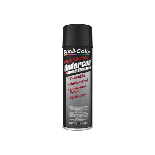 Dupli-Color EUC10200A 01025 Black Undercoating - Liquid 17 oz Can - 17 ...