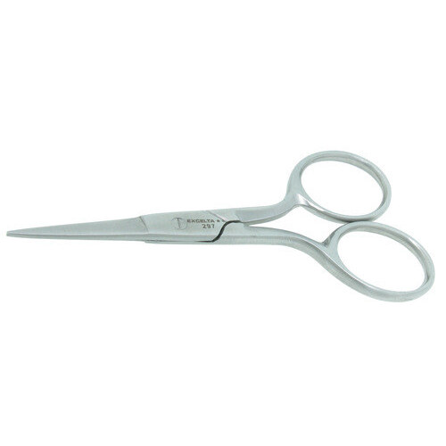 Excelta 297 Stainless Steel Straight Long Blade Scissor - 1 1/4" Blade ...