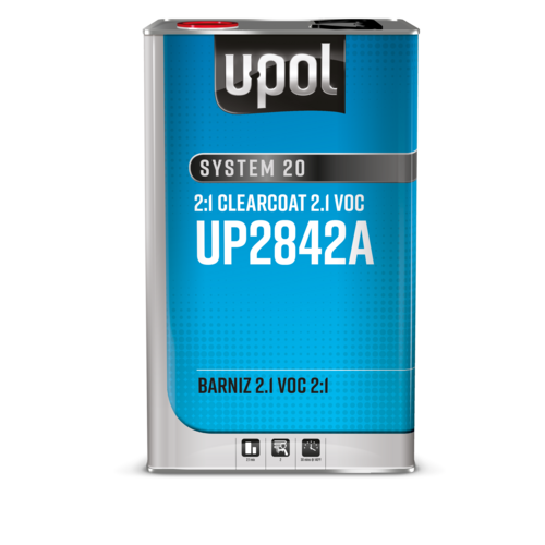 U-POL UP2842A 2.1 VOC LABEL CLEAR 5L (US ONLY)