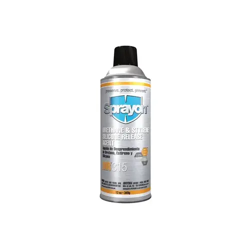 Sprayon S00315000 MR315 Clear Wet Film Release Agent - 12 oz Aerosol ...