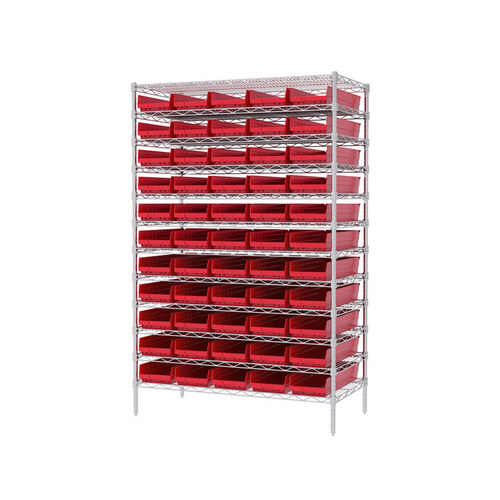 Akro-Mils / Myers Industries, Inc AWS244830184 2000 lb Adjustable Red ...