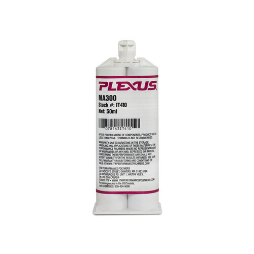 Plexus IT410 MA300 Black Two-Part Base & Accelerator (B/A) Methacrylate ...