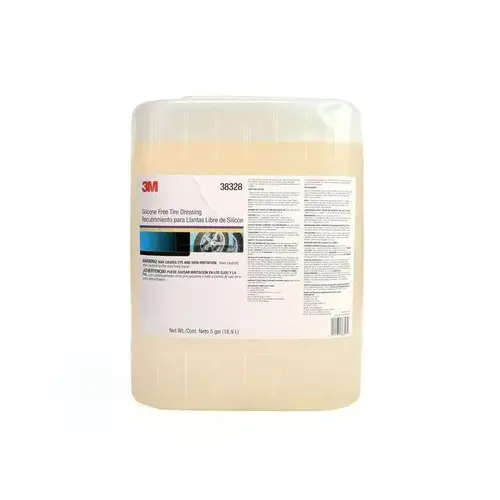 3M 38328 Silicone Free Tire Dressing, 5 gal, Clear Bright Pink, Liquid ...
