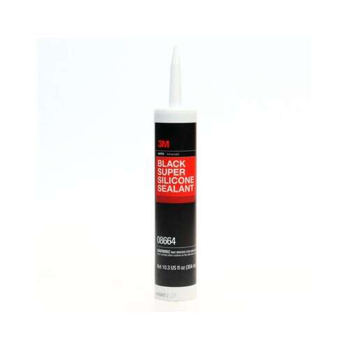 3M 8664 0 1-Component Super Silicone Seal, 0.1 gal Cartridge, Paste ...
