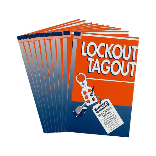 Brady 66219 Lockout Tagout Training Handbook Training Title Loto