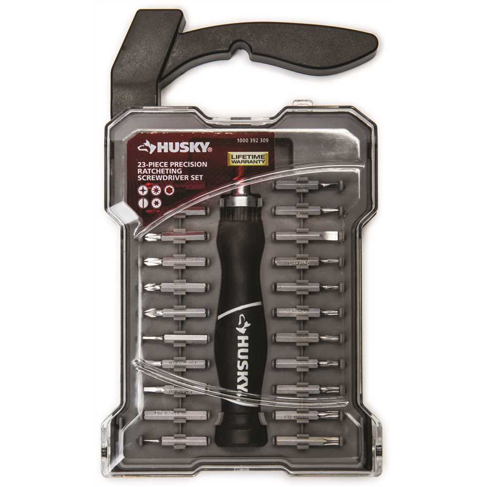 Husky 22 piece precision ratcheting screwdriver set store