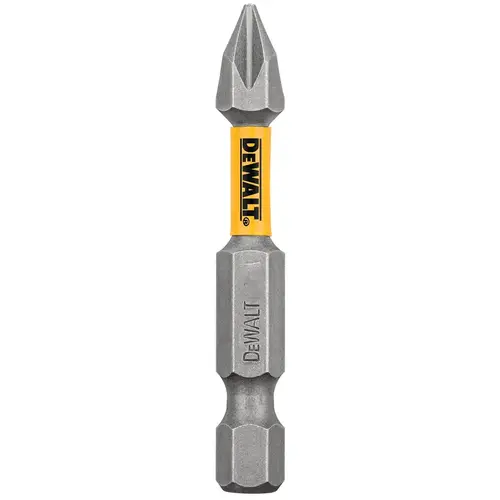 DEWALT DWA2PH1-2 Power Bit Max Fit Phillips #1 X 2" L S2 Tool Steel ...