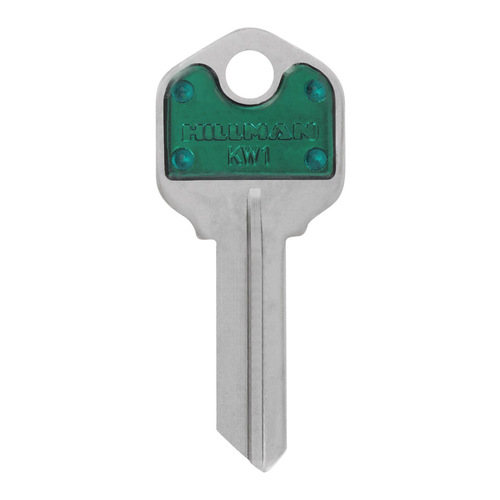 Hillman 86229 Key Blank ColorPlus House/Office Single Green