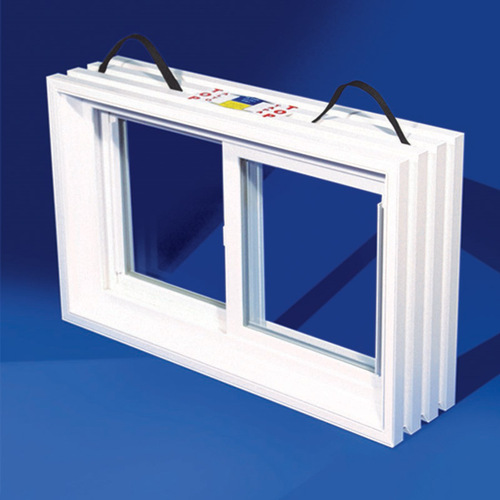 Duo-Corp 3216SLDF8 Window PNP Slider White Glass/Vinyl 16" W X 31-7/8 ...