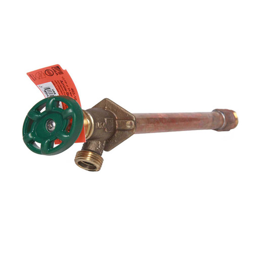 Arrowhead Brass 465-10QTLF Wall Hydrant 3/4 MHT T X 3/4 S MIP Anti ...
