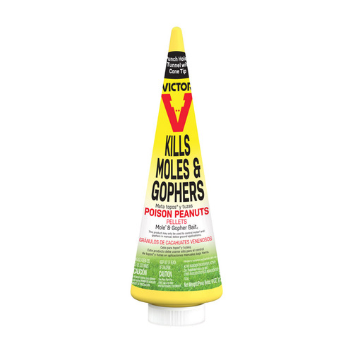 VICTOR M6006 Poison Peanuts Toxic Pellets For Gophers and Moles 6 oz