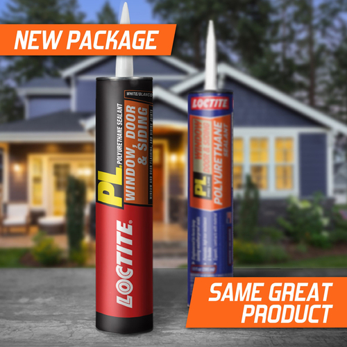 Loctite 1618182 Sealant PL S40 White Polyurethane Door, Siding and ...