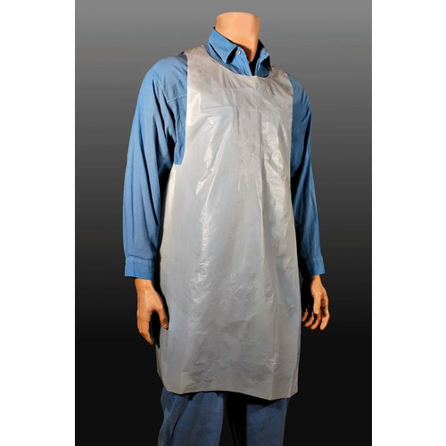 CELLUCAP PA2846 POLYETHYLENE EMBOSSED APRON 28X46 WHITE INDIVIDUALLY ...