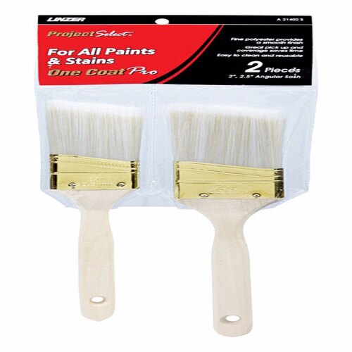 Linzer A 21402 S Paint Brush Set Project Select 2 and 2-1/2" Angle