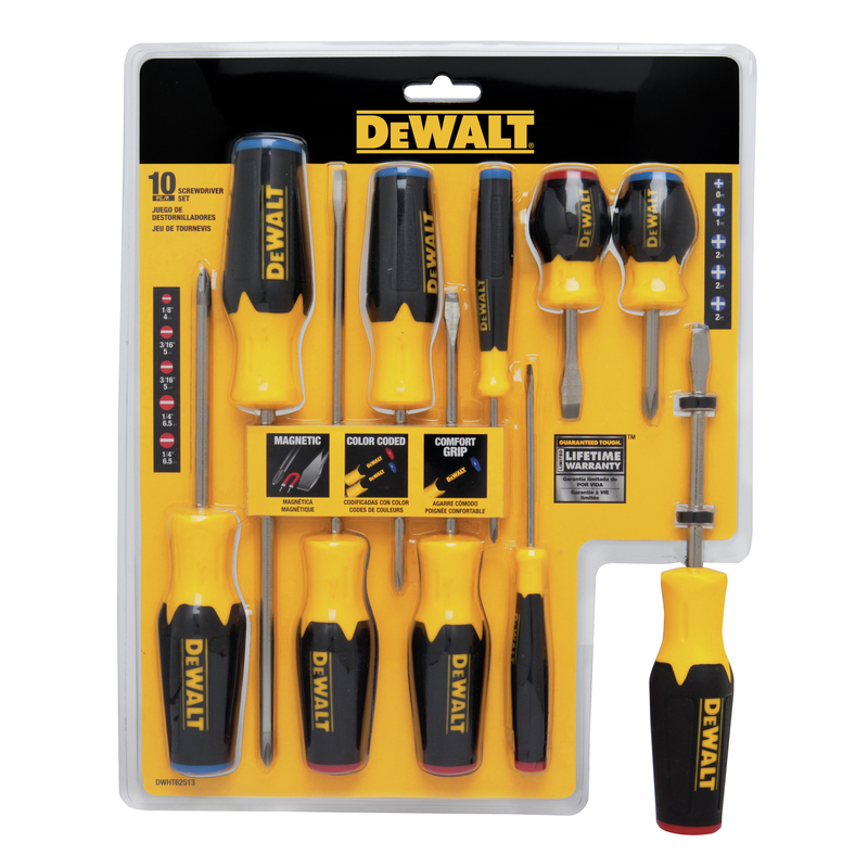 Screw Driver Set Kit DEWALT - Toughseries Demolition Screwdriver Set ...