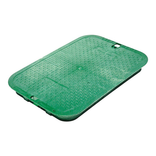 NDS 113C Valve Box Cover 11-5/8" W X 2" H Rectangular Green Green
