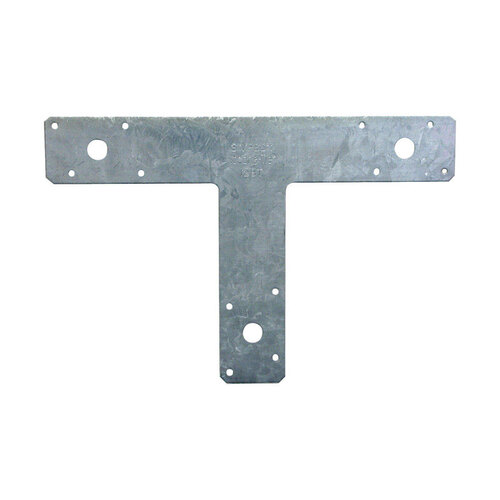 Simpson Strong-Tie 128T T Strap 8" H X 12" W 14 Ga. Galvanized Steel