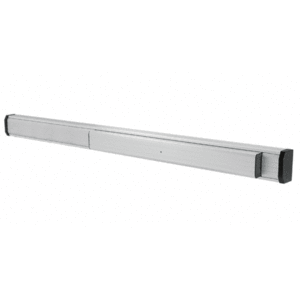 Jackson 311285R4628 Satin Aluminum 48" 1285 Push Pad Concealed Vertical ...