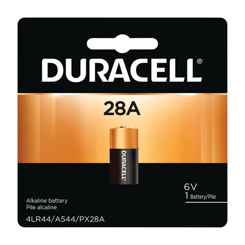 DURACELL PX28ABPK Medical Battery Alkaline 28A 6 V 105 Ah