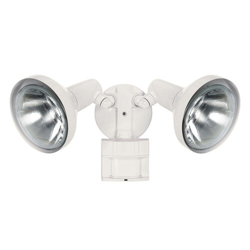 Heath Zenith HZI-5412-WH Security Light Motion-Sensing Hardwired ...