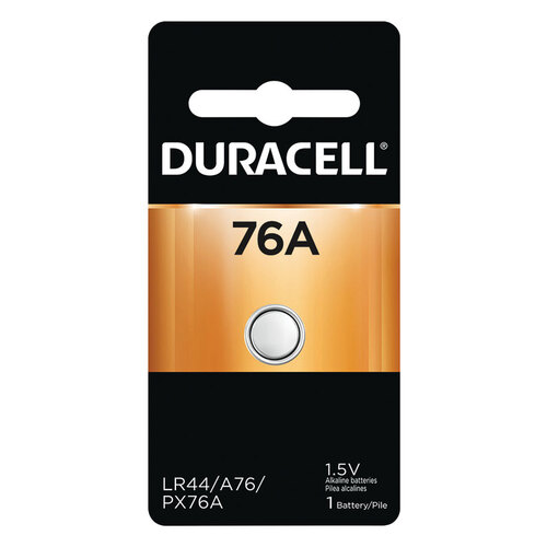 DURACELL PX76A-XCP6 Battery Alkaline 76A LR44 1.5 V 110 Ah PX76 - pack of 6