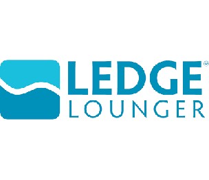 LEDGE LOUNGER INC LL-SG-ST-14NH-GG 14" Granite Gray Signature Standard ...